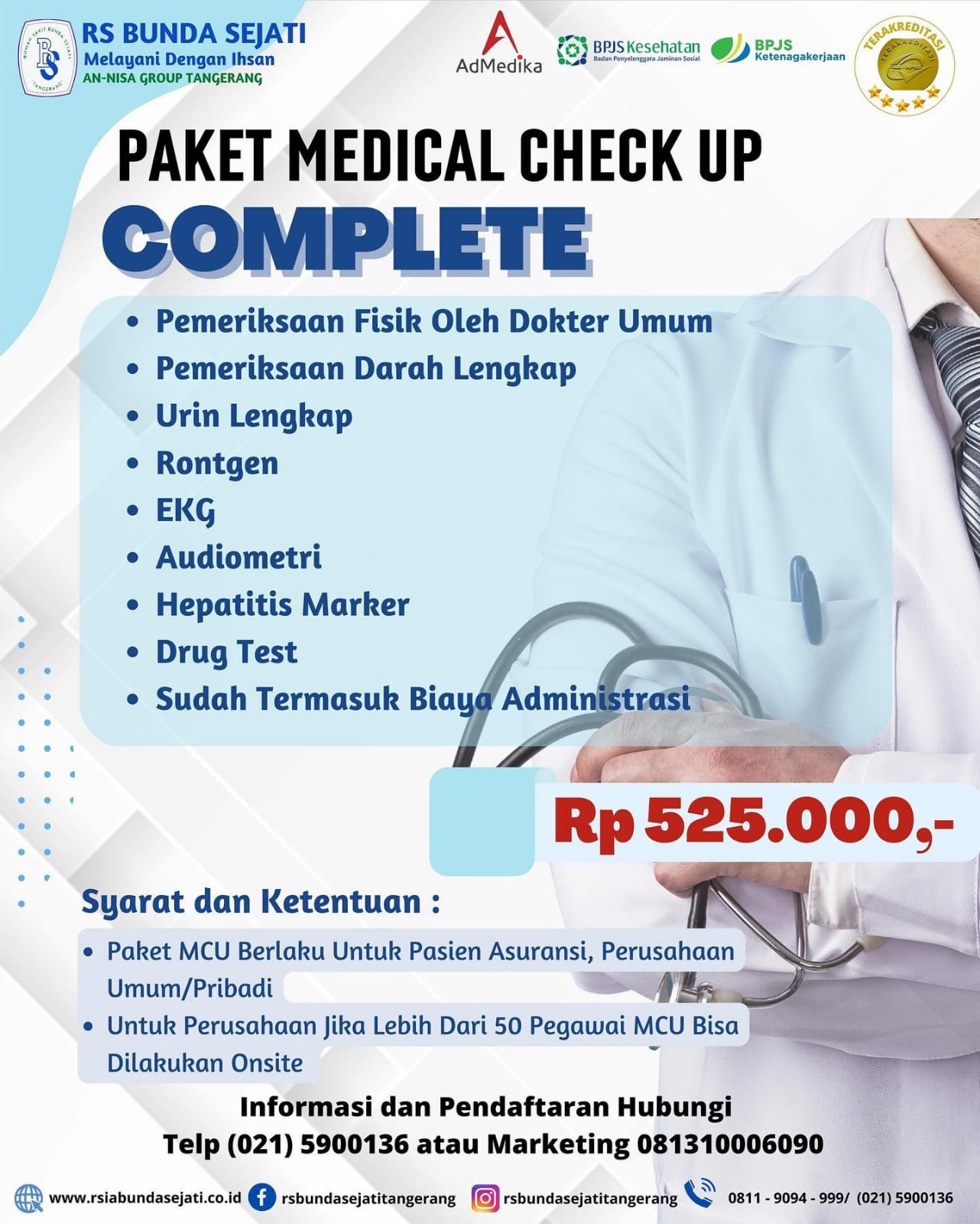 Medical Chek Up - RS Bunda Sejati